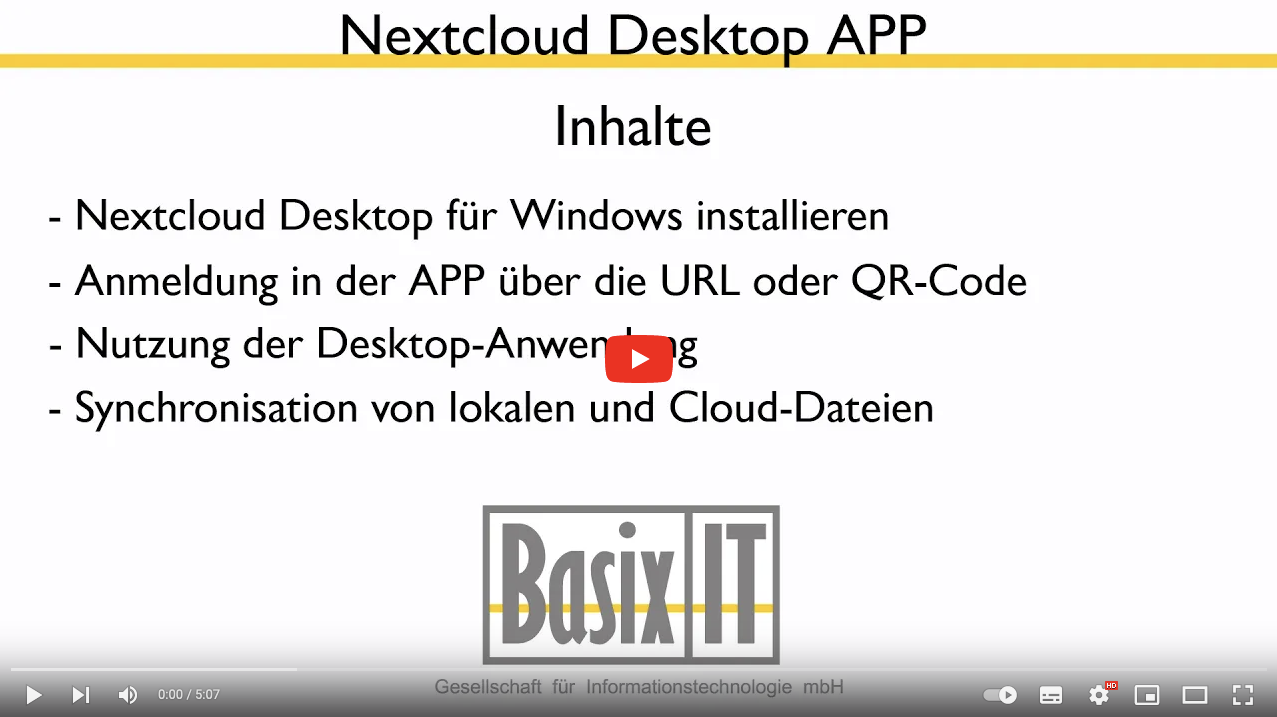 Nextcloud - basix.de